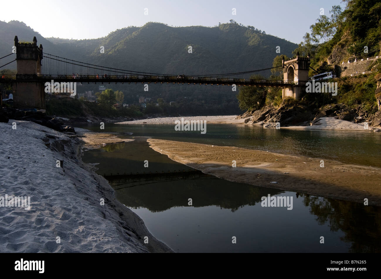 The Bridge. Mandi. Himachal Pradesh. India Stock Photo - Alamy