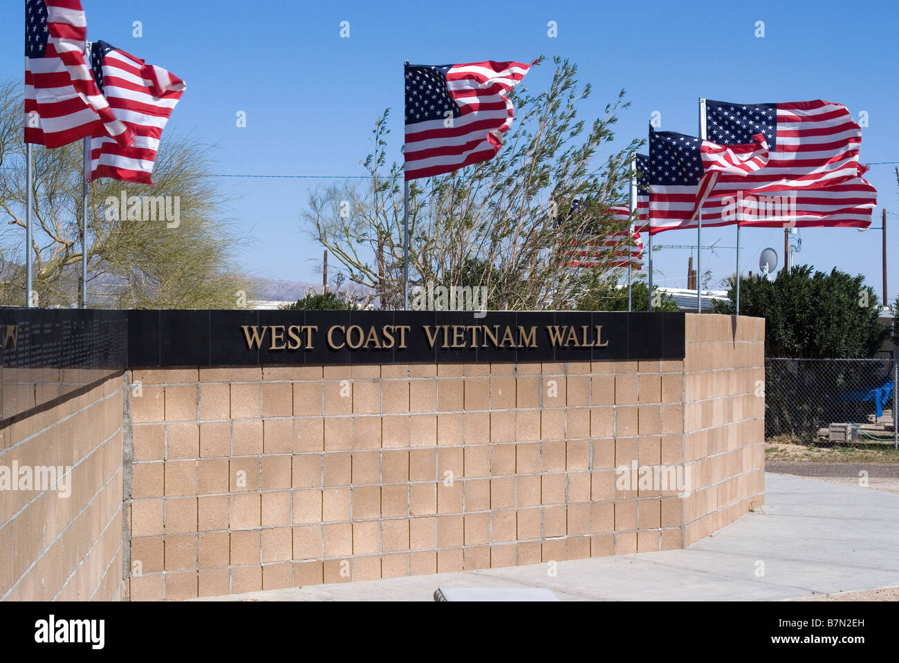West Coast Vietnam Wall, Patton Museum Stock Photo - Alamy