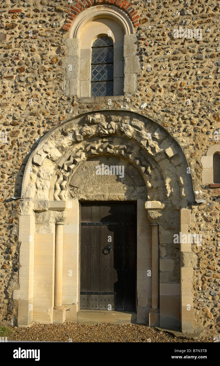 Pleshey Holy Trinity Church entrance Stock Photo - Alamy