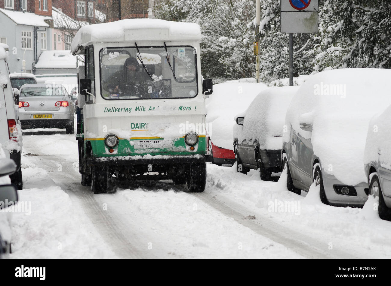 Milk van hi-res stock photography and images - Alamy