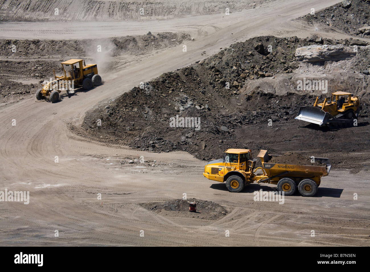 Gaillard Cut Widening Project Panama Canal Panama Central America Stock ...