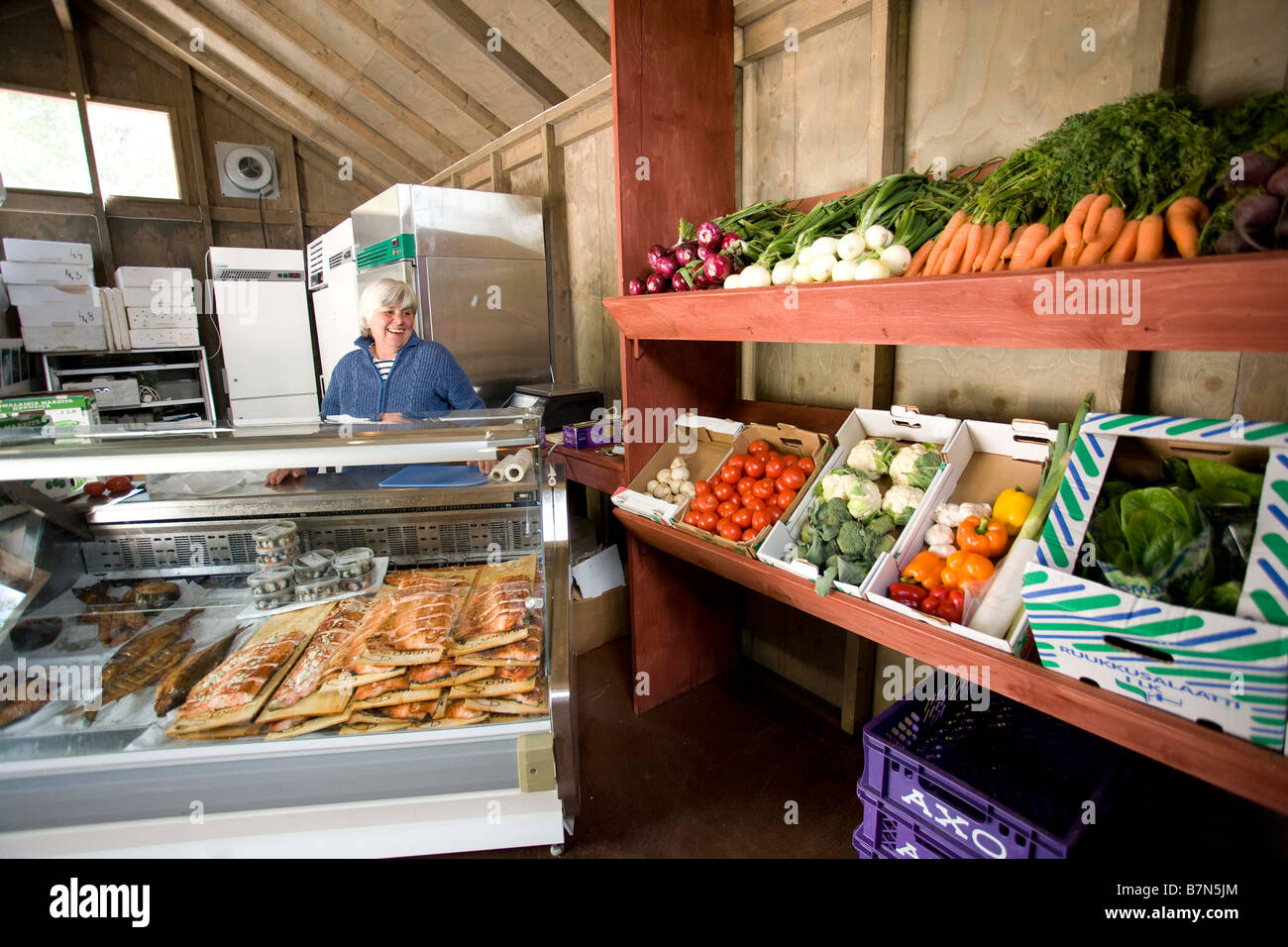 Archipelago Summer Shop For editorial use only Stock Photo - Alamy