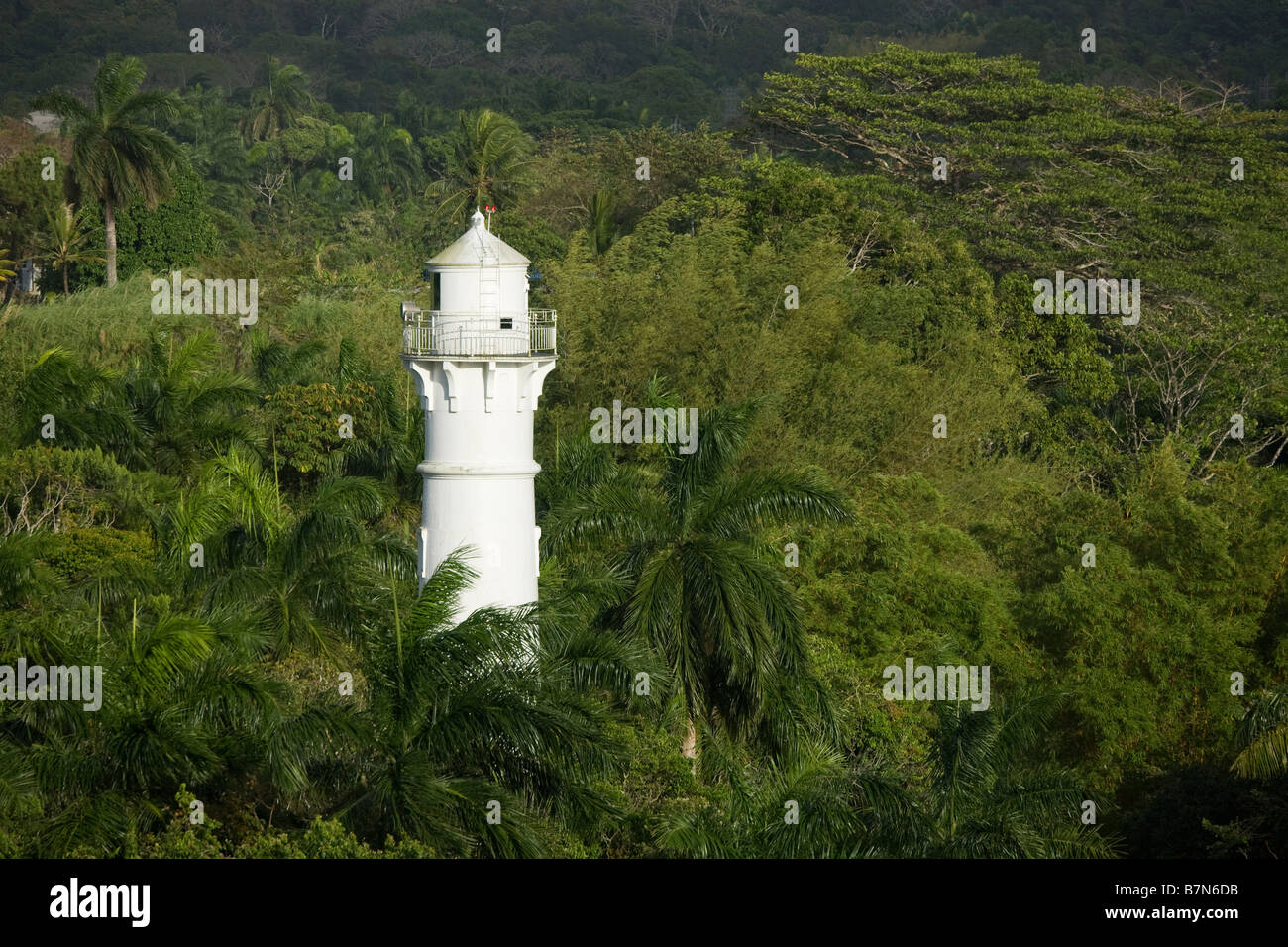 Panama canal lighthouse hi-res stock photography and images - Alamy