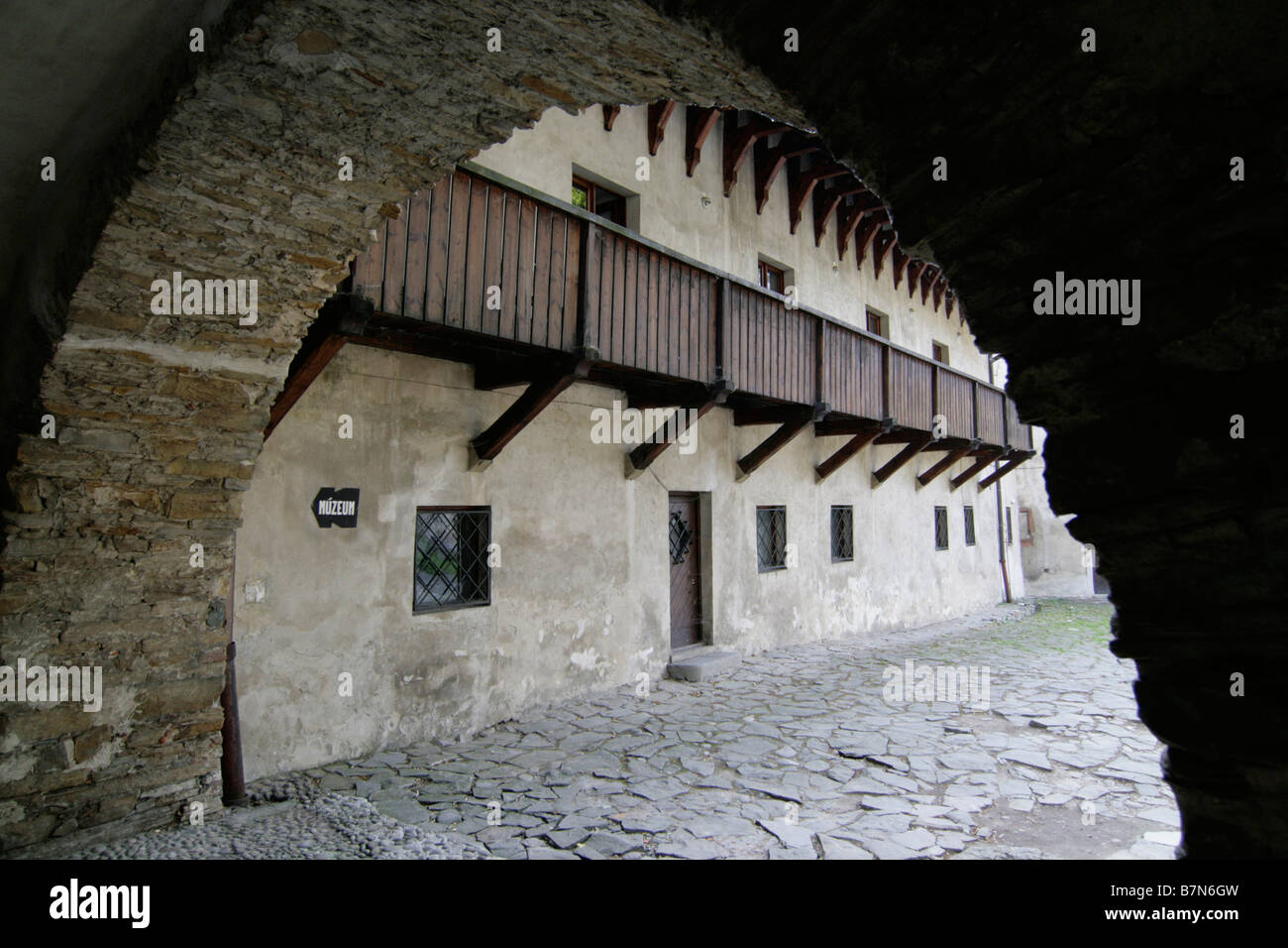 Cerveny klastor, Red monastery, Slovakia Stock Photo - Alamy