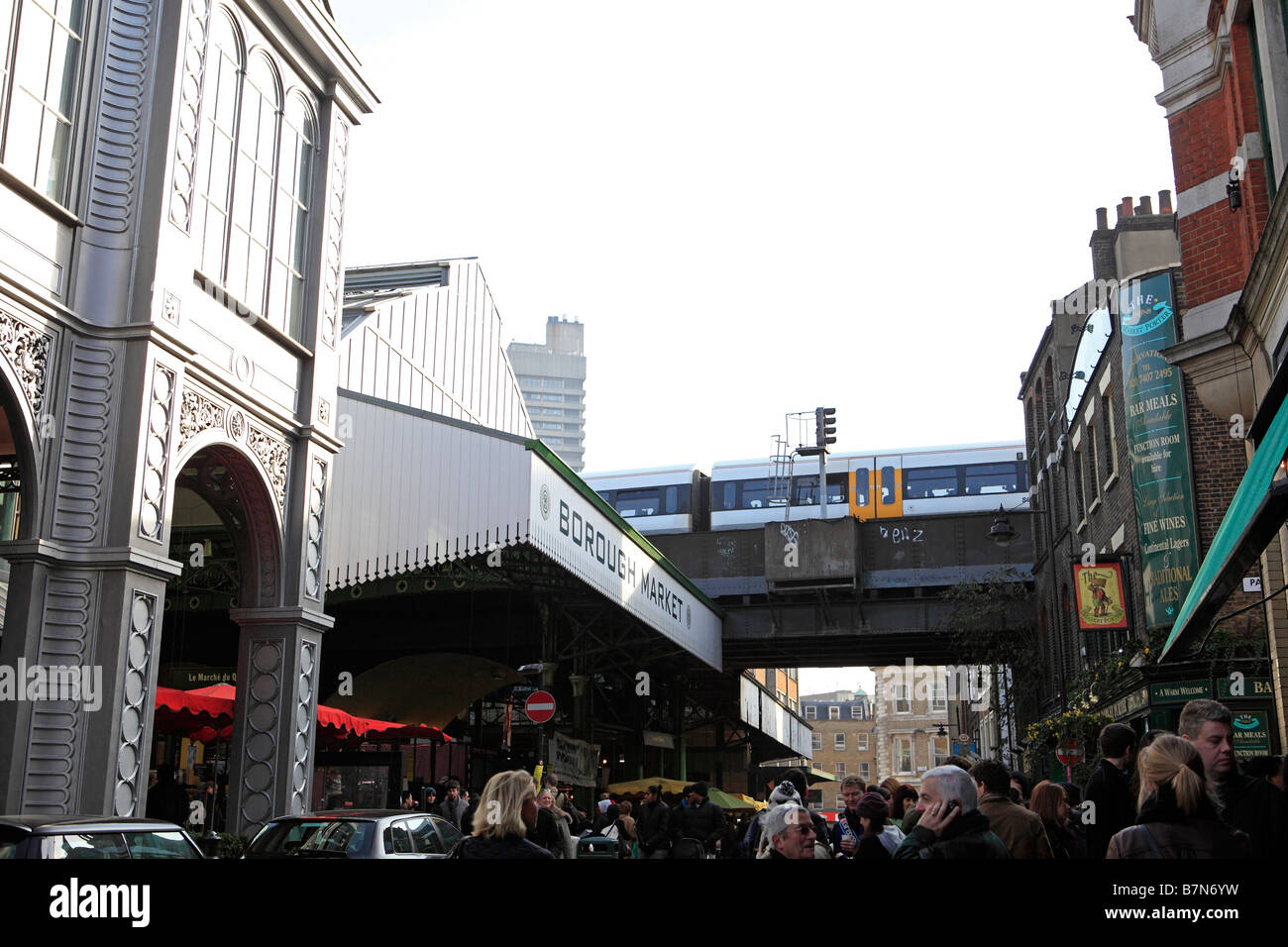 united kingdom london southwark borough market Stock Photo - Alamy