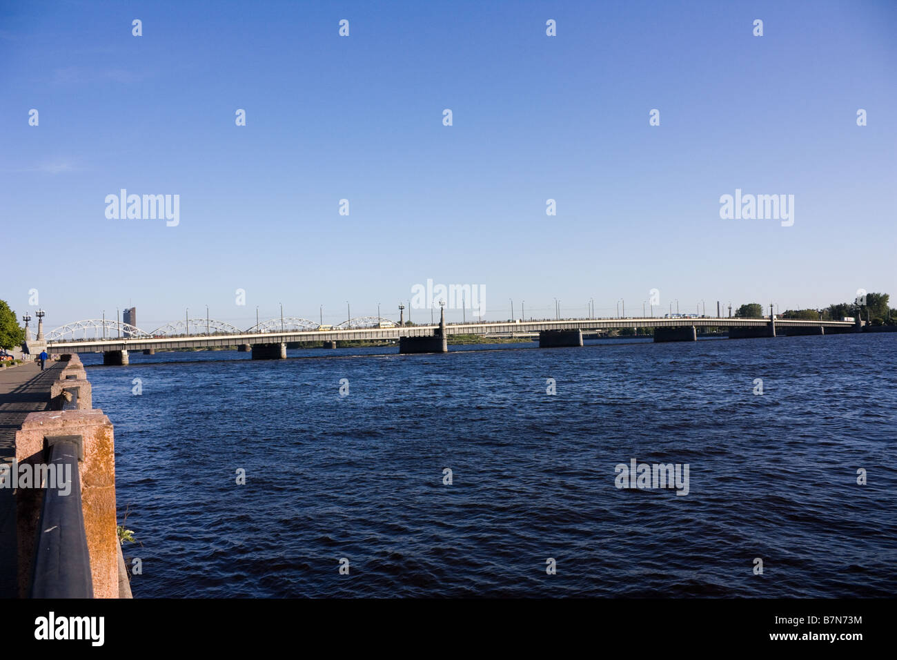 Baltic river bridge hi-res stock photography and images - Alamy
