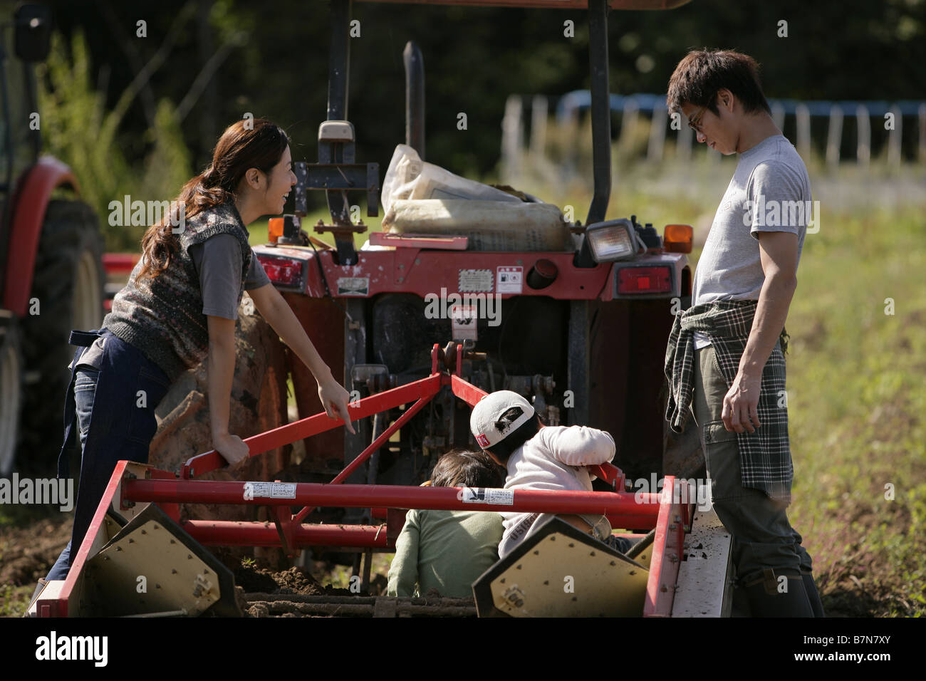 Children work farm work hi-res stock photography and images - Alamy