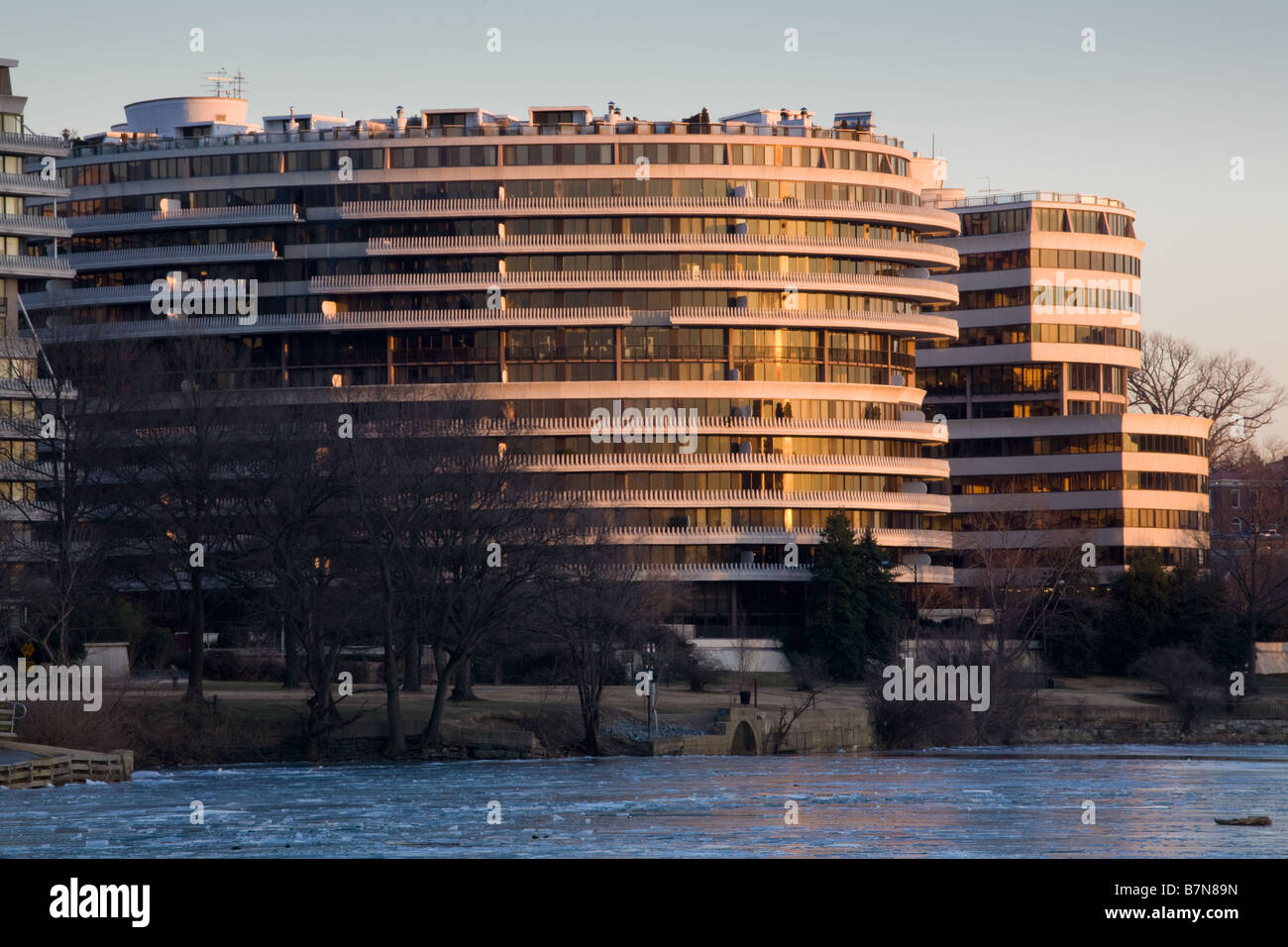 Watergate complex Washington D.C Stock Photo - Alamy