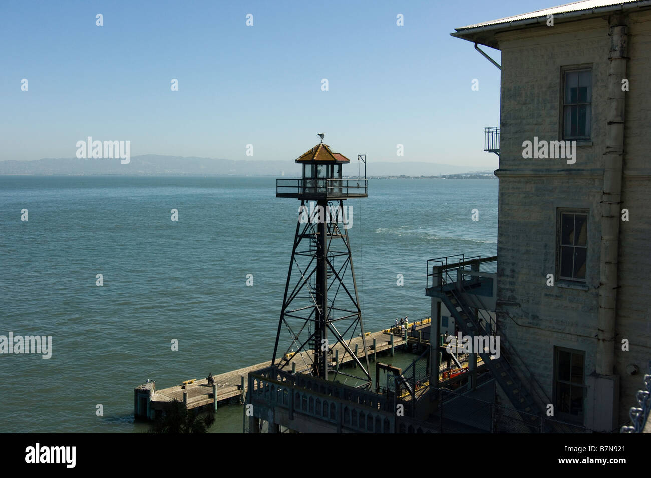 Alcatraz tower hi-res stock photography and images - Alamy