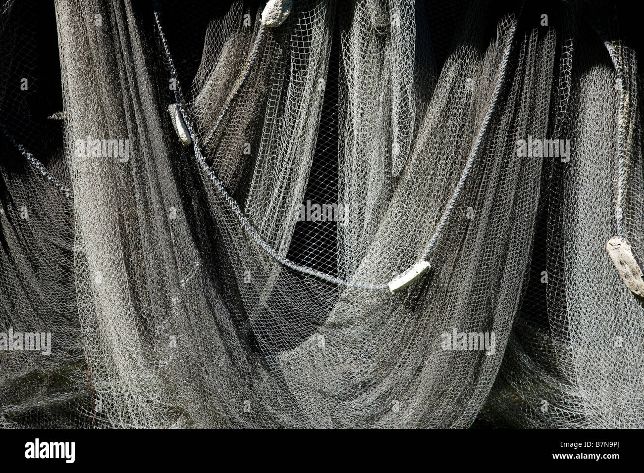 Old Fishing Net Stock Photo - Alamy