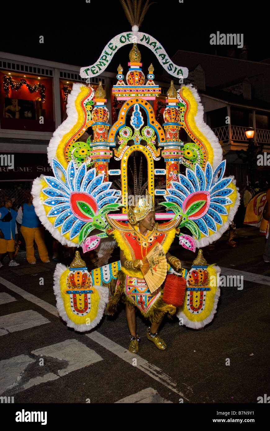 Temple of Malaysia costume Saxons Junkanoo Boxing Day Parade Nassau ...