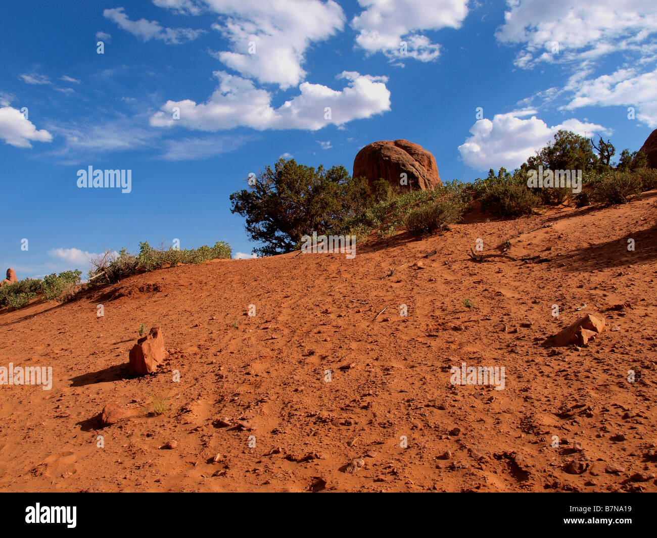 Scene from Archies National Park in Moab, Utah Stock Photo - Alamy