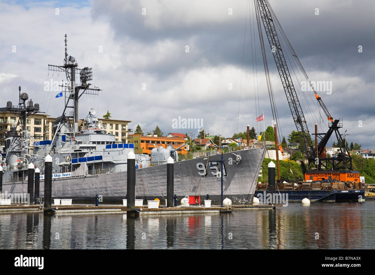USS Turner Joy Naval Museum Bremerton Washington State USA Stock Photo ...