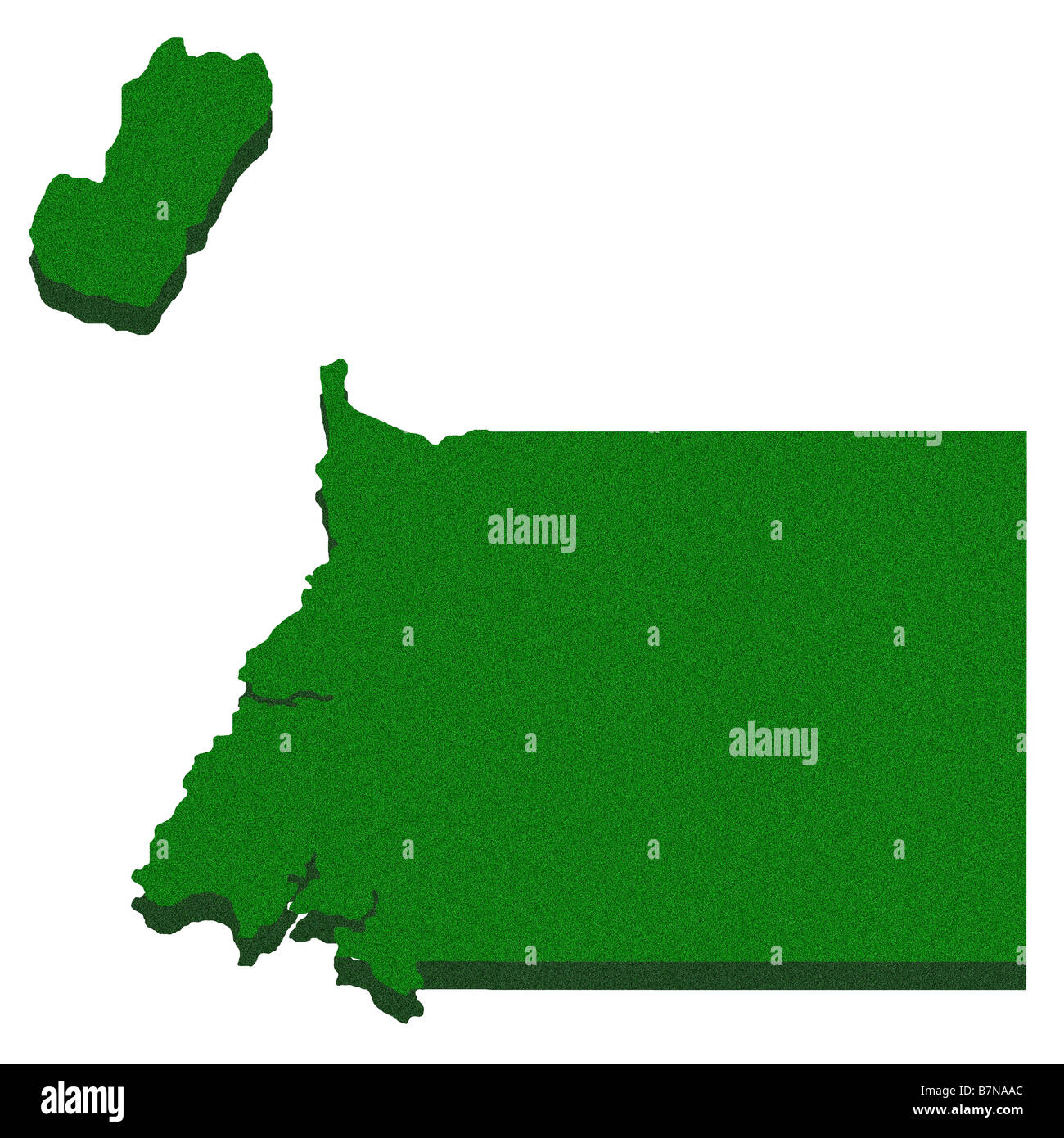 Equatorial guinea map equatoguinean hi-res stock photography and images ...