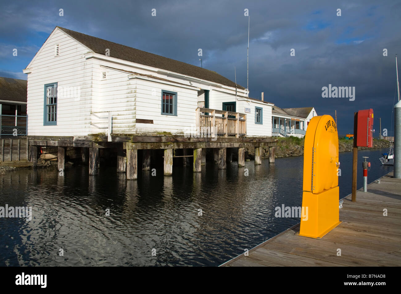 Point Hudson Marina Port Townsend Washington State USA Stock Photo - Alamy