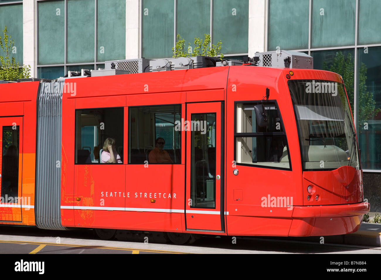 Seattle Streetcar Seattle Washington State USA Stock Photo - Alamy