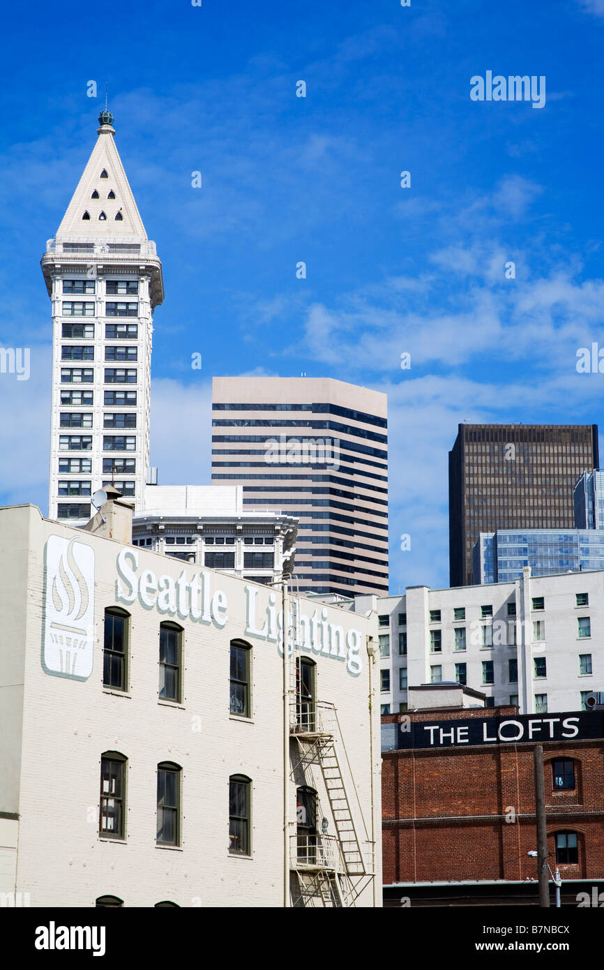 Smith Tower Seattle Washington State USA Stock Photo - Alamy