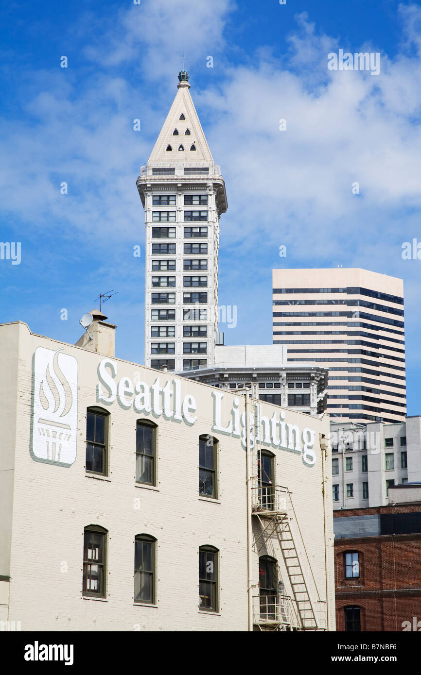 Smith Tower Seattle Washington State USA Stock Photo - Alamy