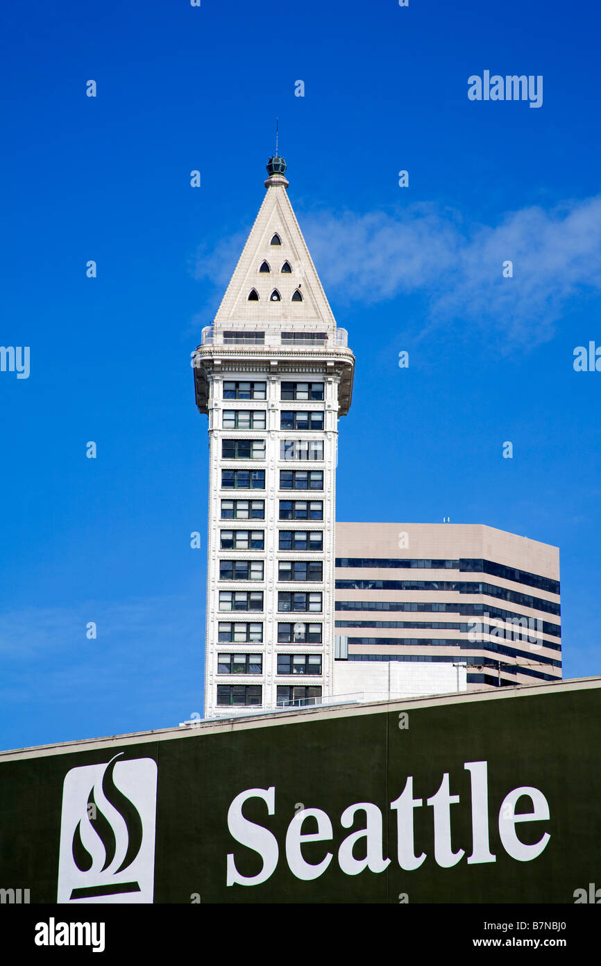 Smith Tower Seattle Washington State USA Stock Photo - Alamy