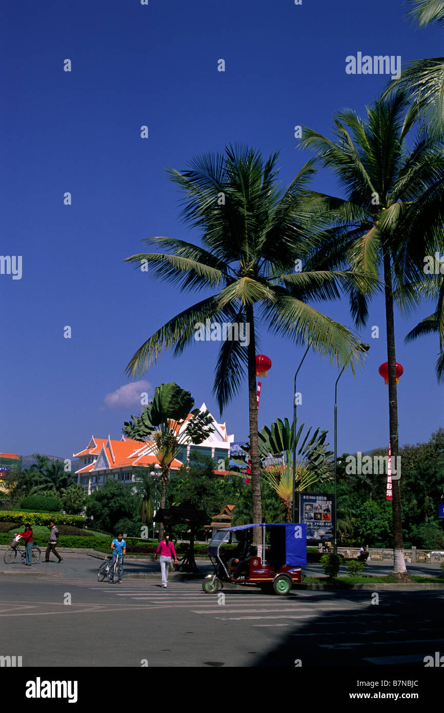 China, Yunnan province, Xishuangbanna, Jinghong Stock Photo - Alamy