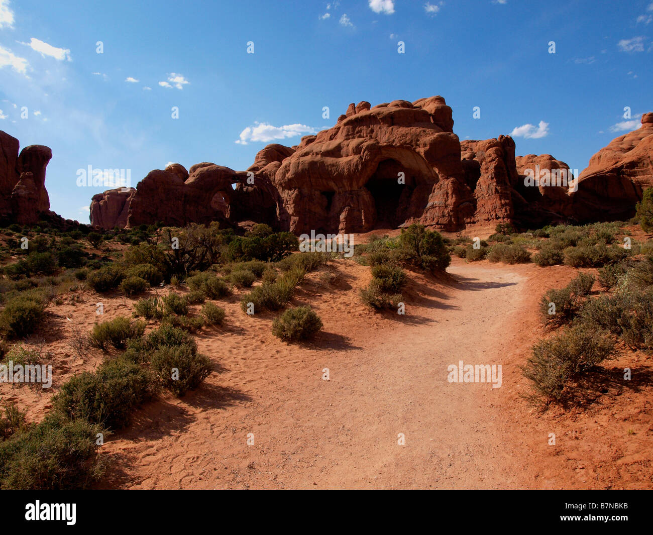Scene from Archies National Park in Moab, Utah Stock Photo - Alamy