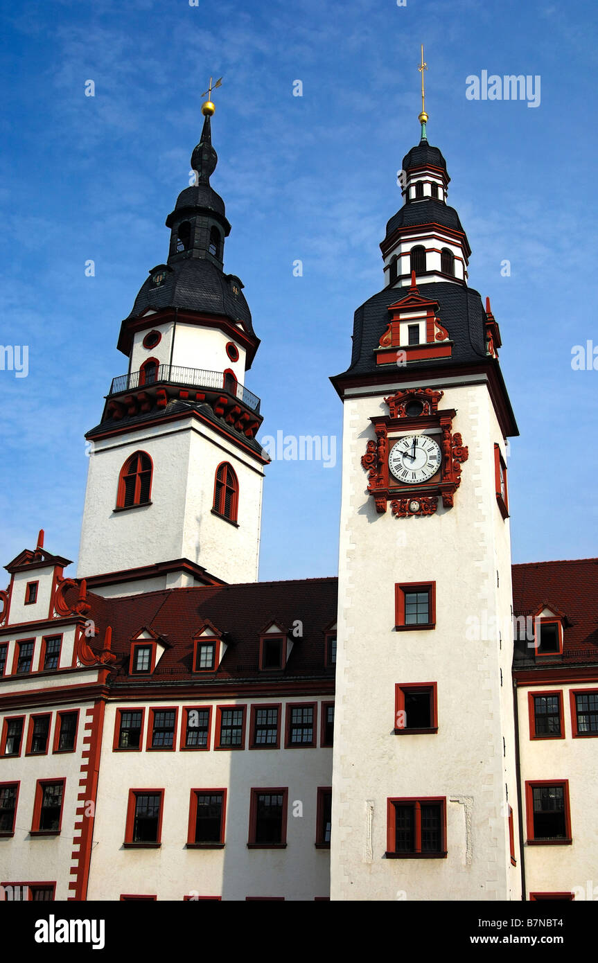 Tower clock at st jacobi church hi-res stock photography and images - Alamy