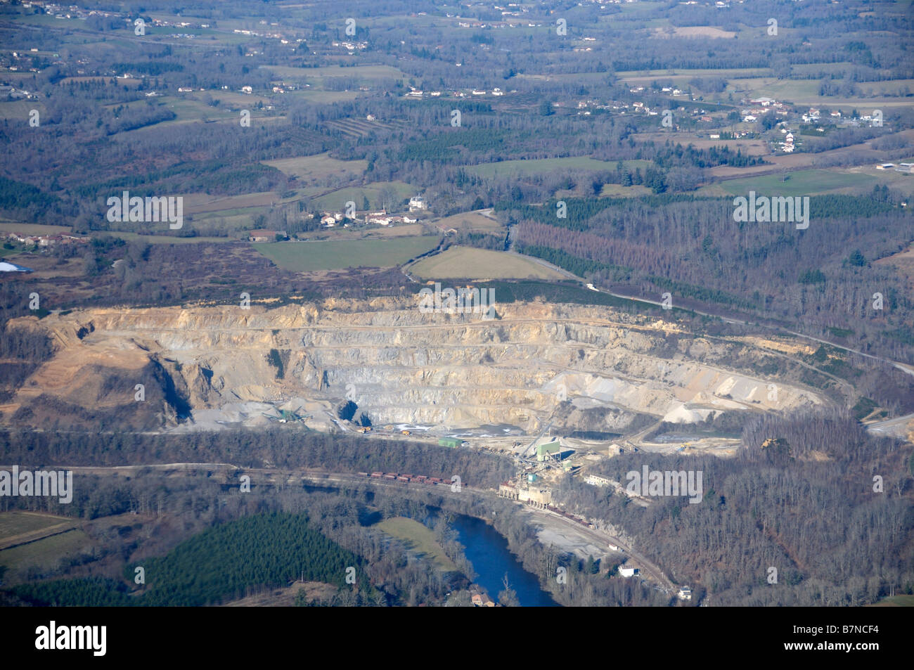 Open cast mine hi-res stock photography and images - Alamy