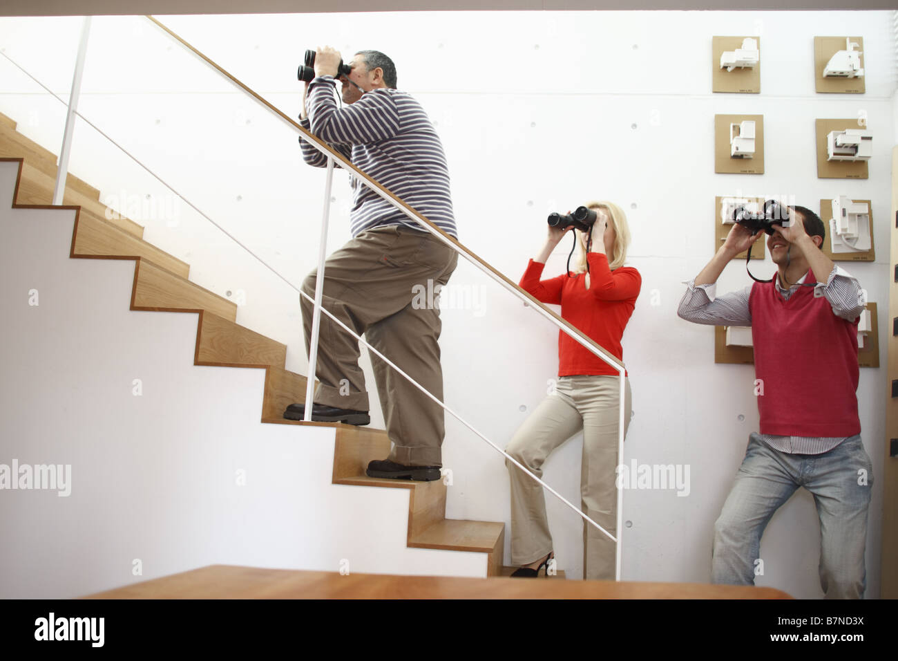 People on the step Stock Photo - Alamy
