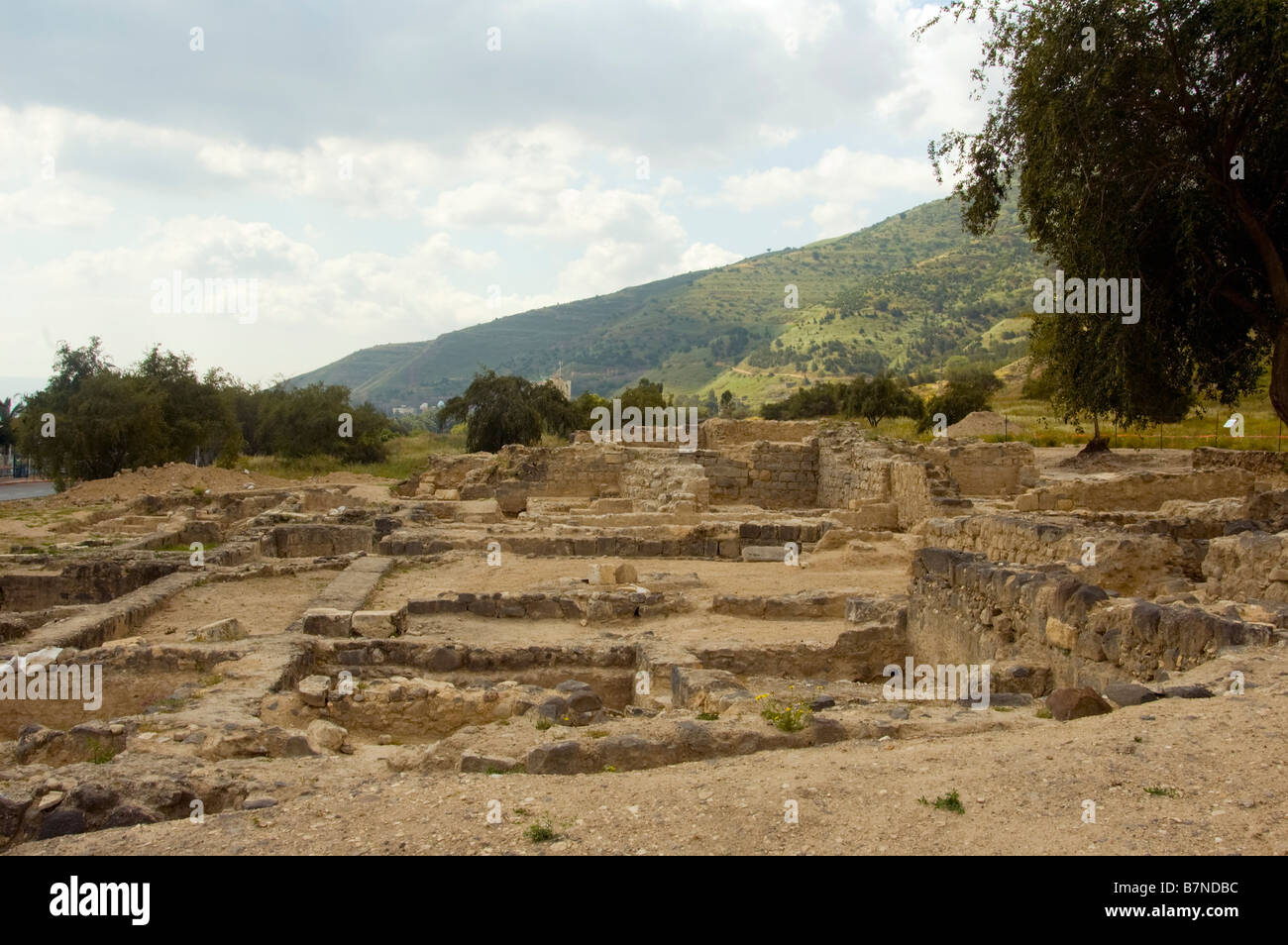 The excavation of the Roman ruins of Tiberias Israel replaces AEA2W0 ...