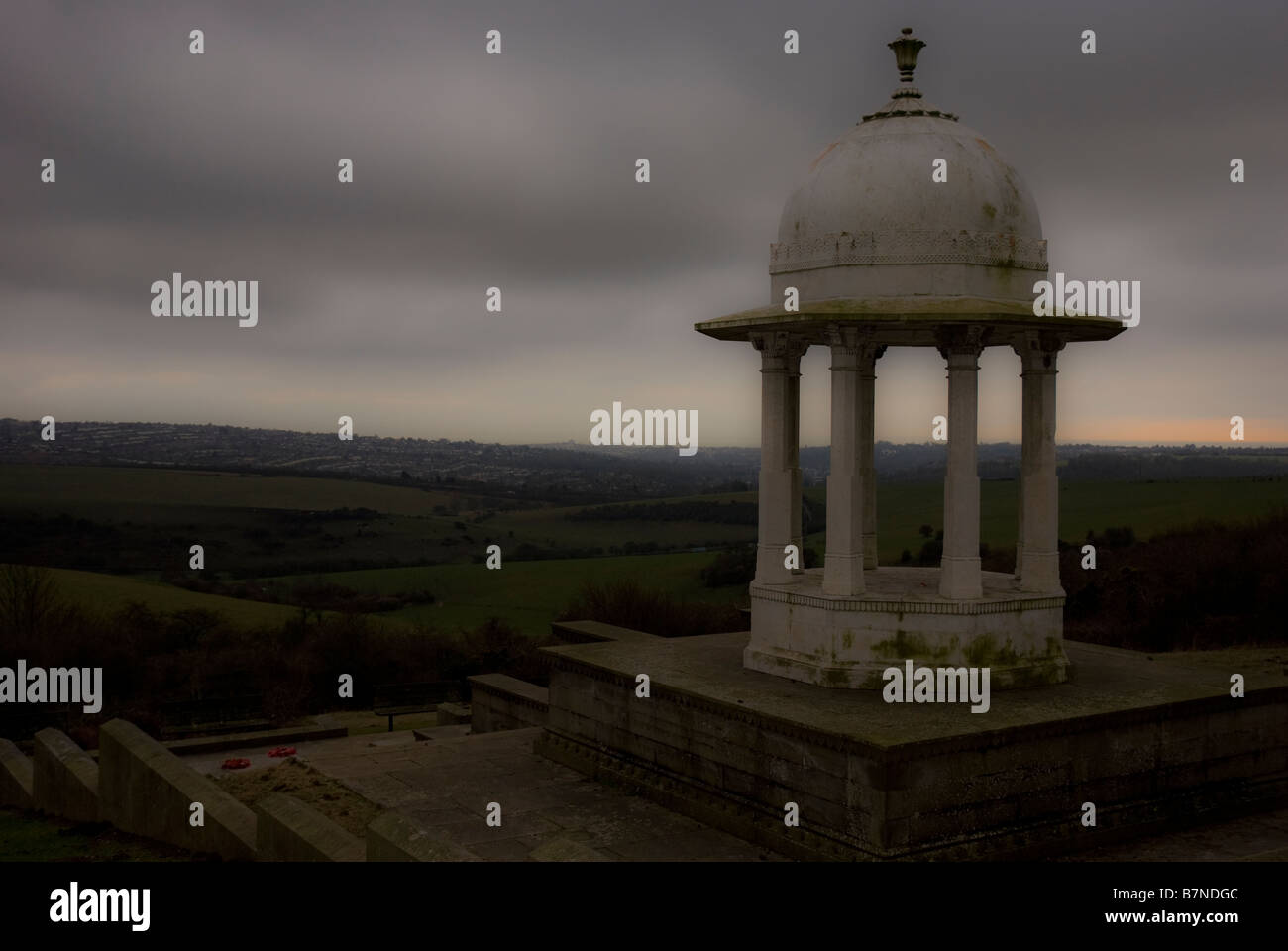 The Indian War Memorial known as the Chattri, north of Patcham in ...
