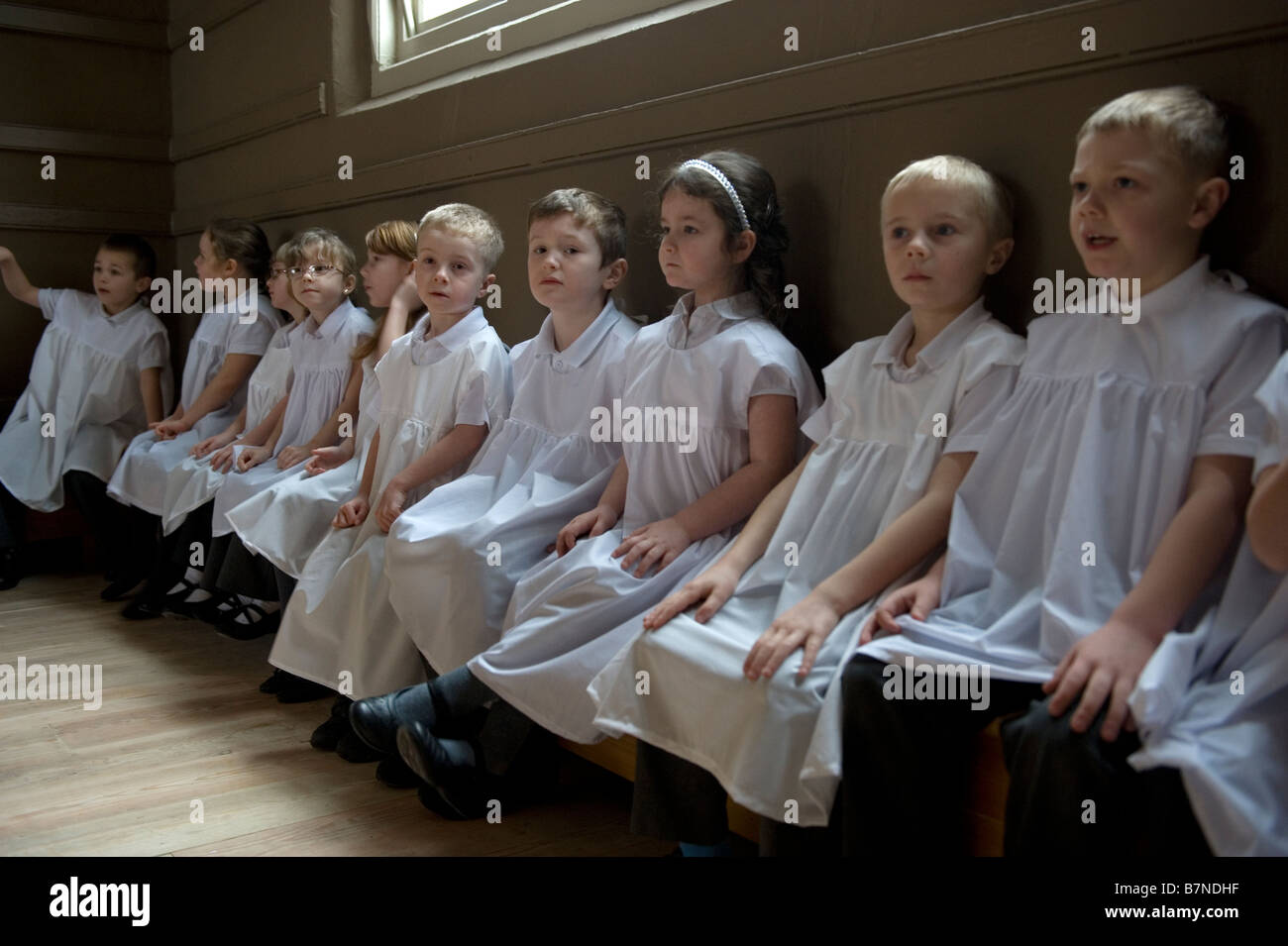 Children experince life in a Victorian School during a visit to Queen ...