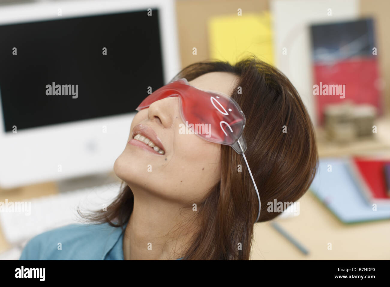 Woman home wearing mask hi-res stock photography and images - Alamy