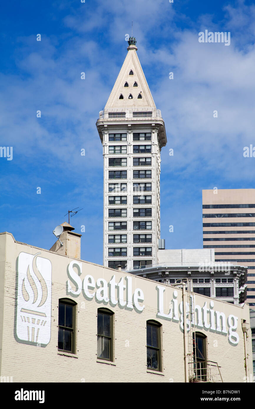 Smith Tower Seattle Washington State USA Stock Photo - Alamy