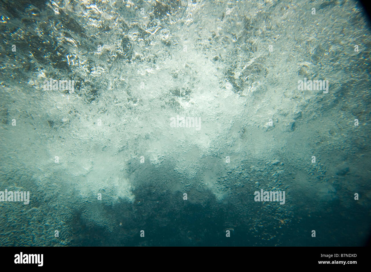 Rain drops underwater surface hi-res stock photography and images - Alamy