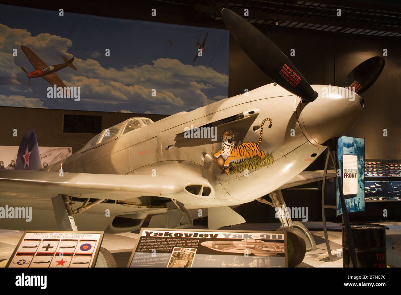 Yak 9U Aircraft Museum of Flight Seattle Washington State USA Stock ...