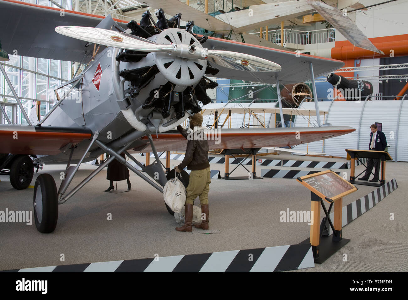 Boeing Model 40B Mail Plane Museum of Flight Seattle Washington State ...