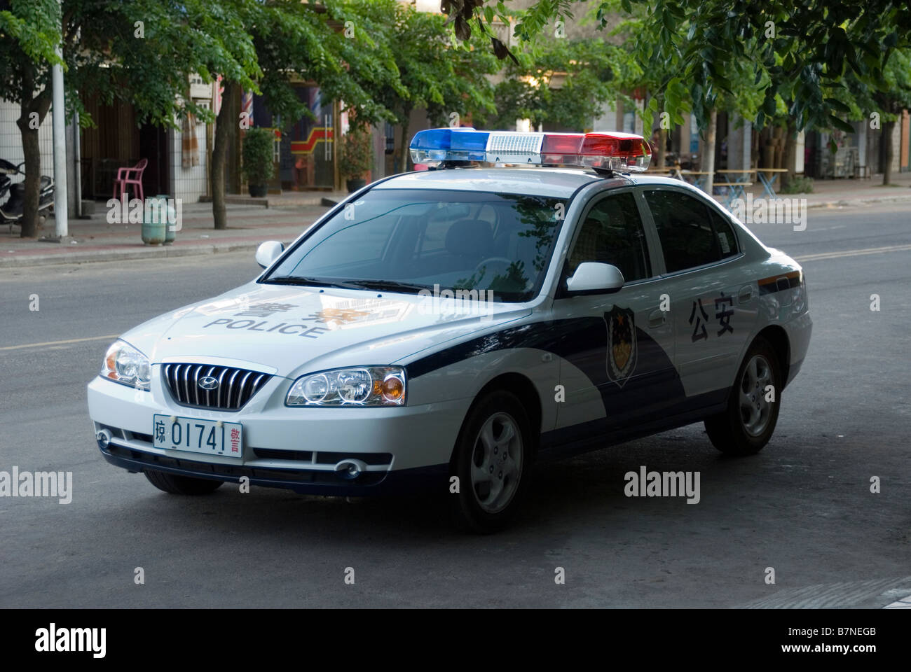 Chinese Police Car