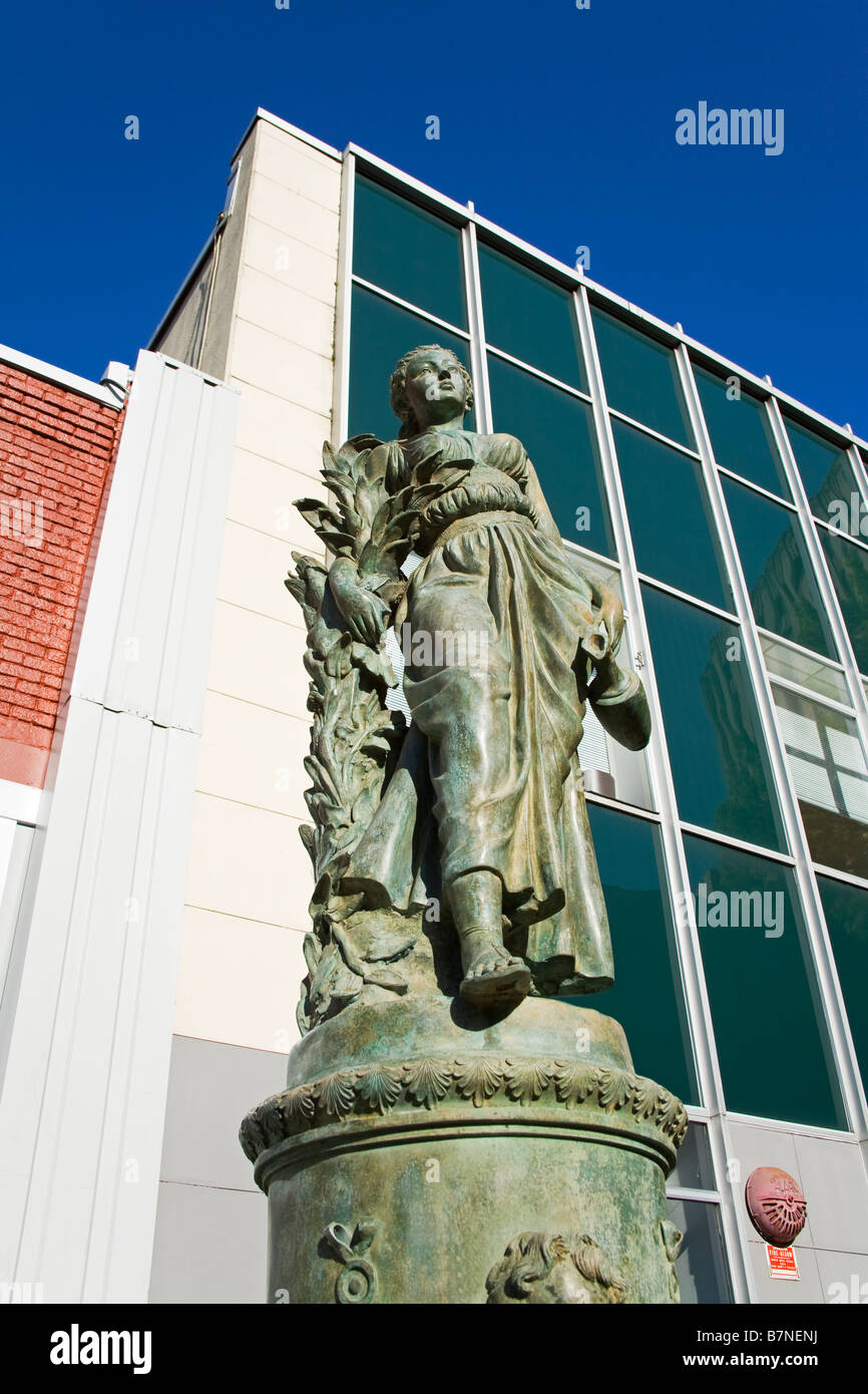 Statue on St Helens Street Tacoma Washington State USA Stock Photo - Alamy