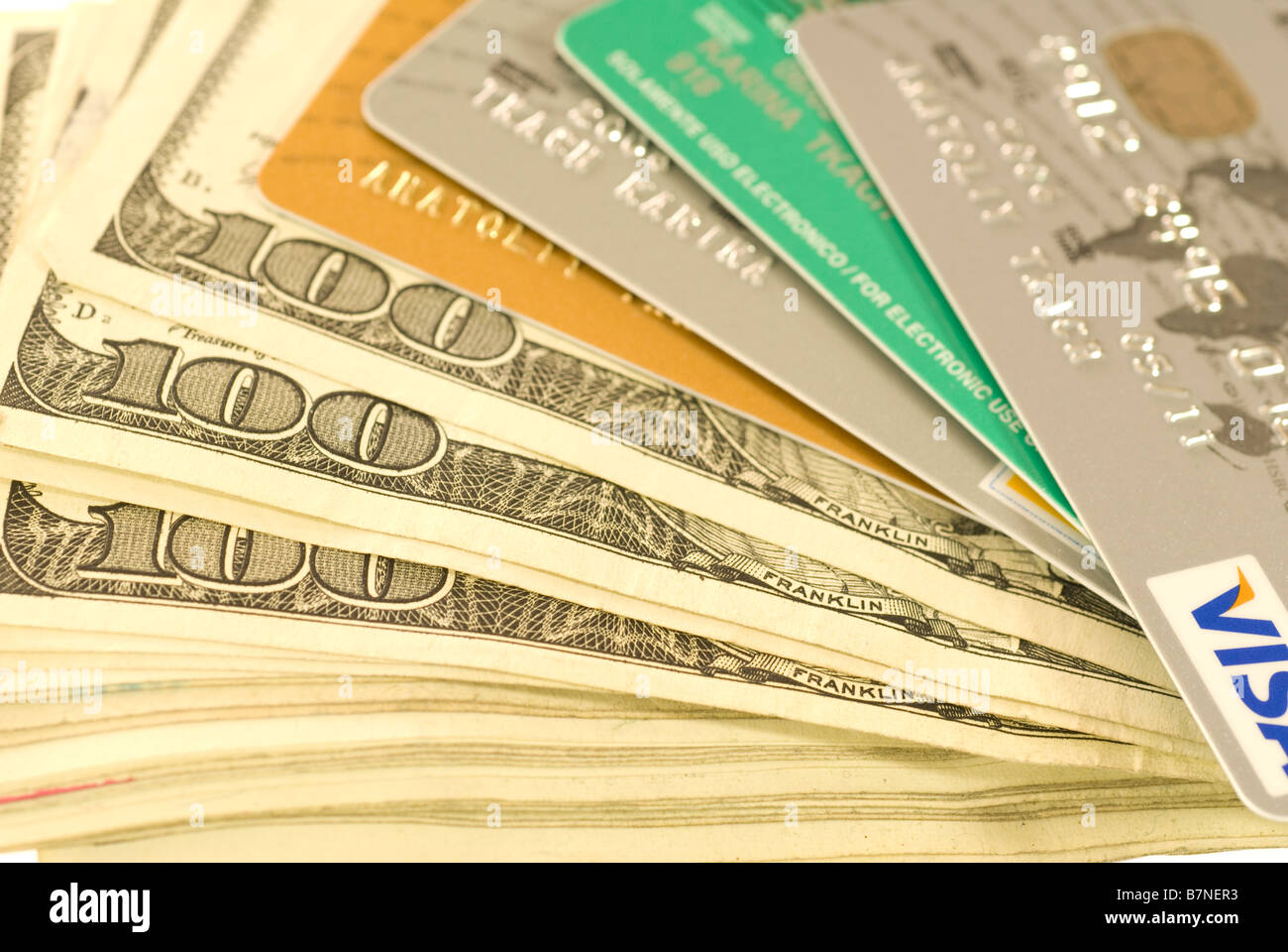 Money and credit cards hi-res stock photography and images - Alamy