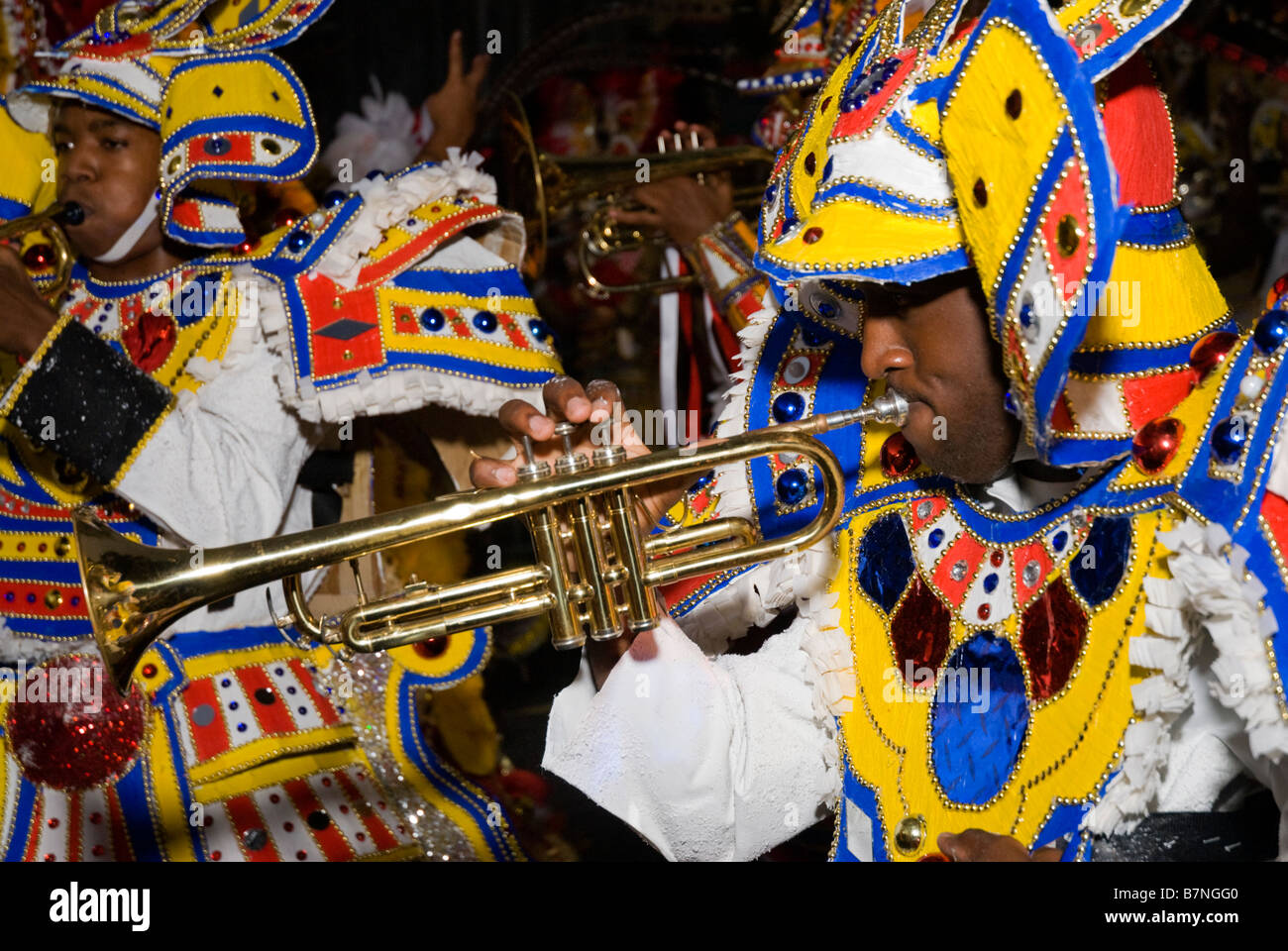 Junkanoo Musicians, Boxing Day Parade, Nassau, Bahamas Stock Photo - Alamy