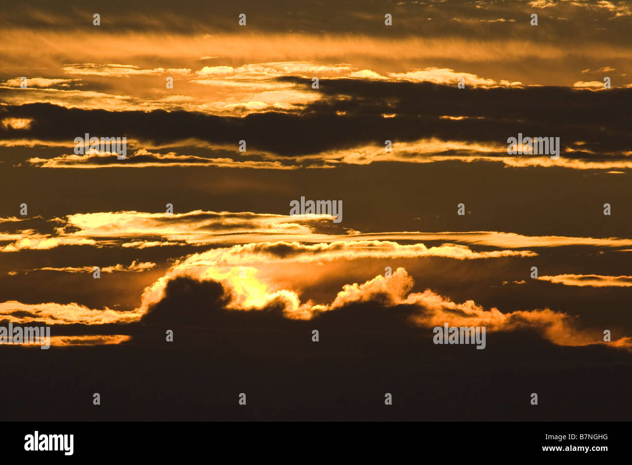Clouds at Sunset Stock Photo - Alamy