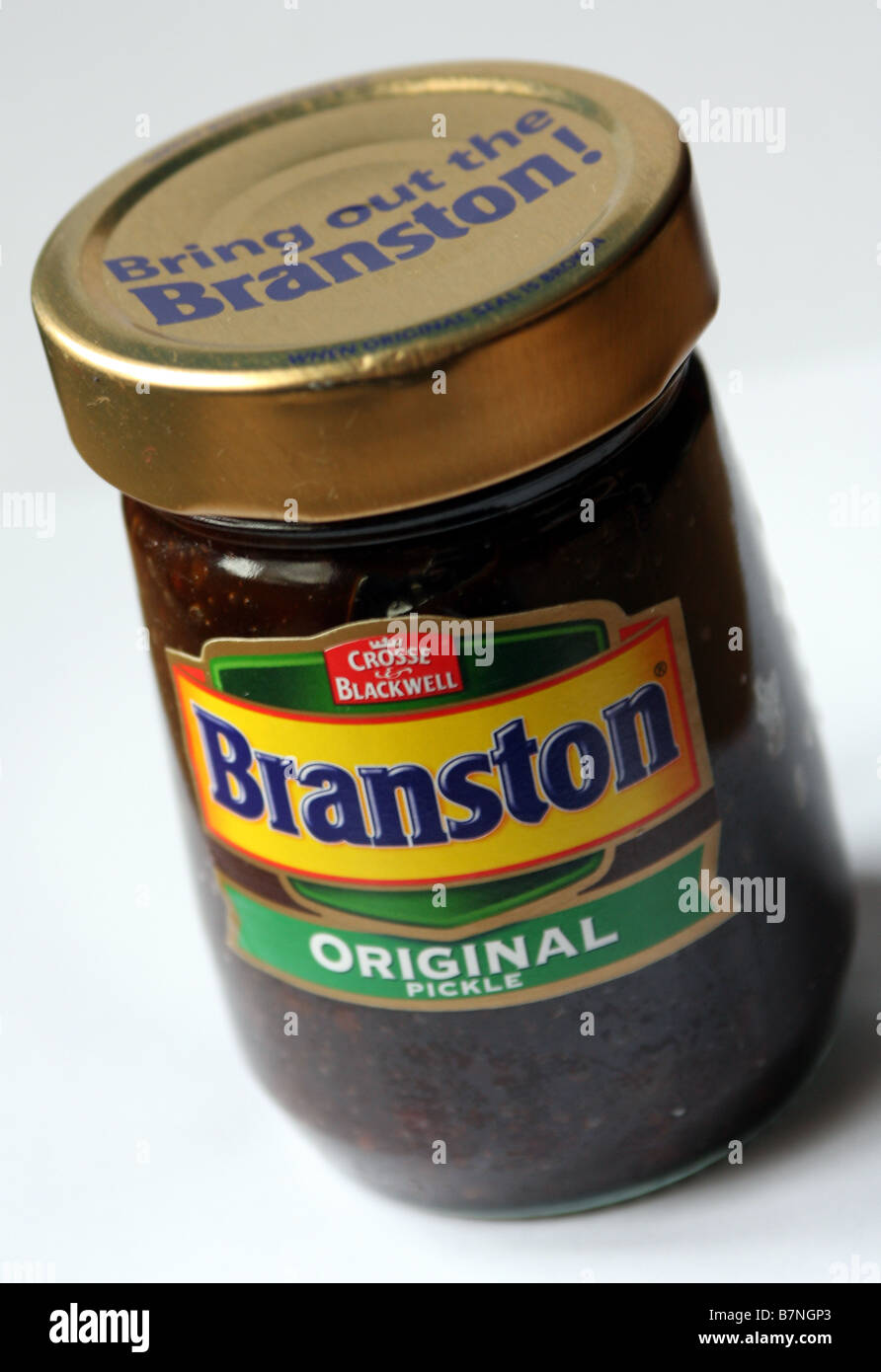 crosse and blackwell branston pickle original jar Stock Photo - Alamy