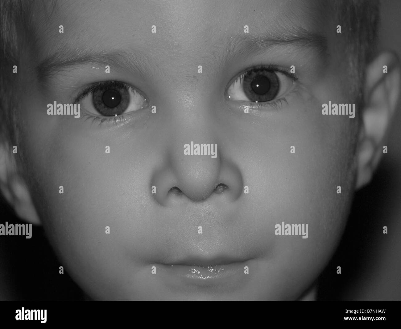 Boys Face Stock Photo - Alamy