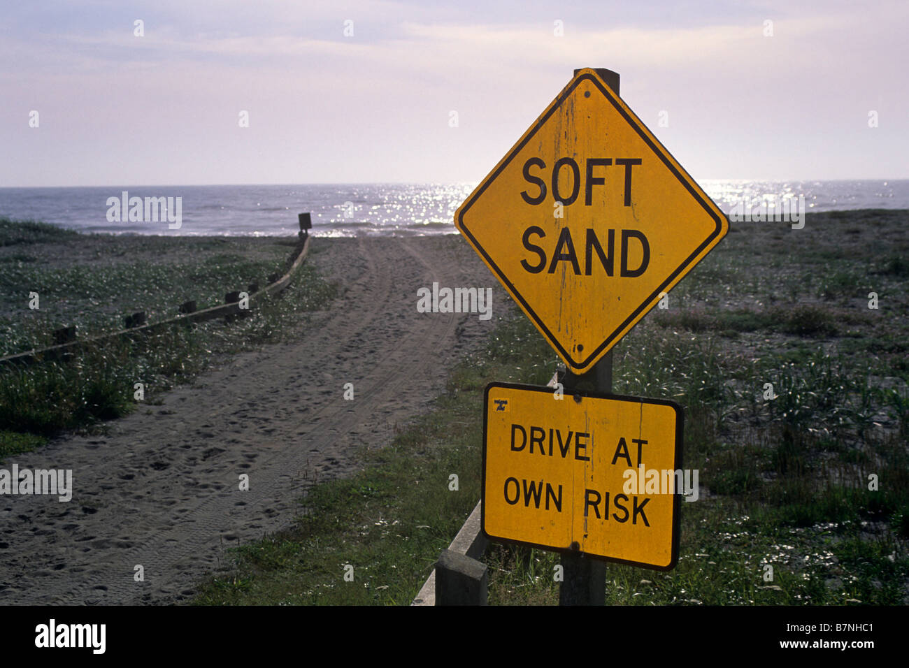 Soft sand ahead hi-res stock photography and images - Alamy