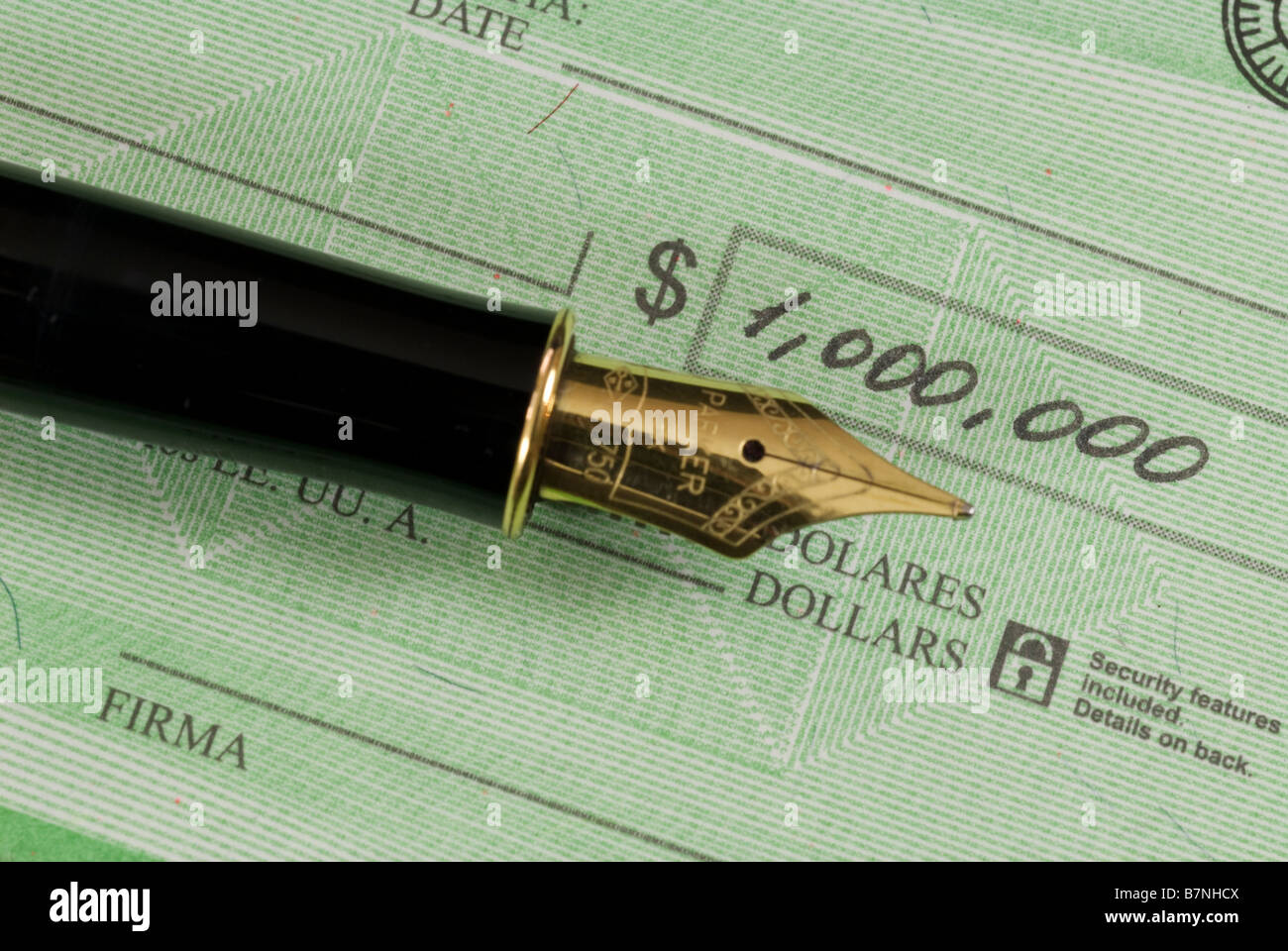 Check one million dollars hi-res stock photography and images - Alamy