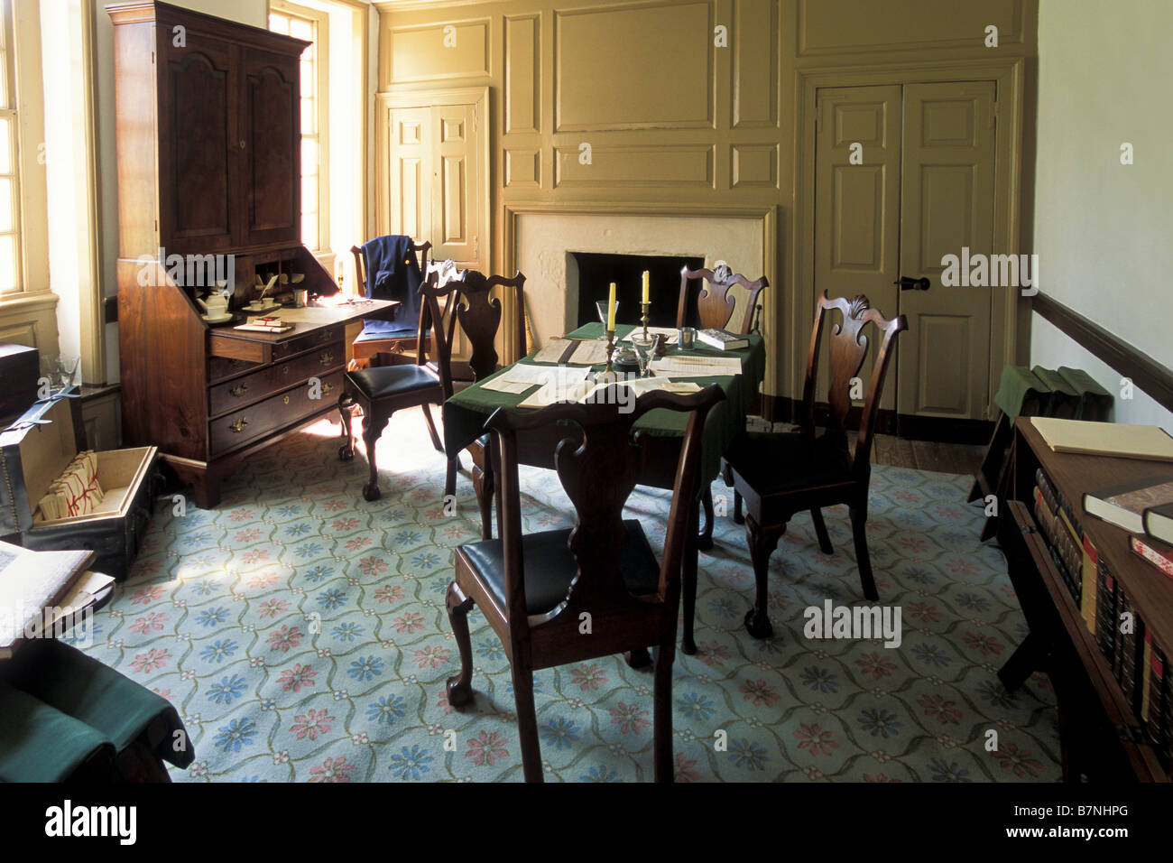Commander in Chief s office, Washington's Headquarters, Valley Forge ...