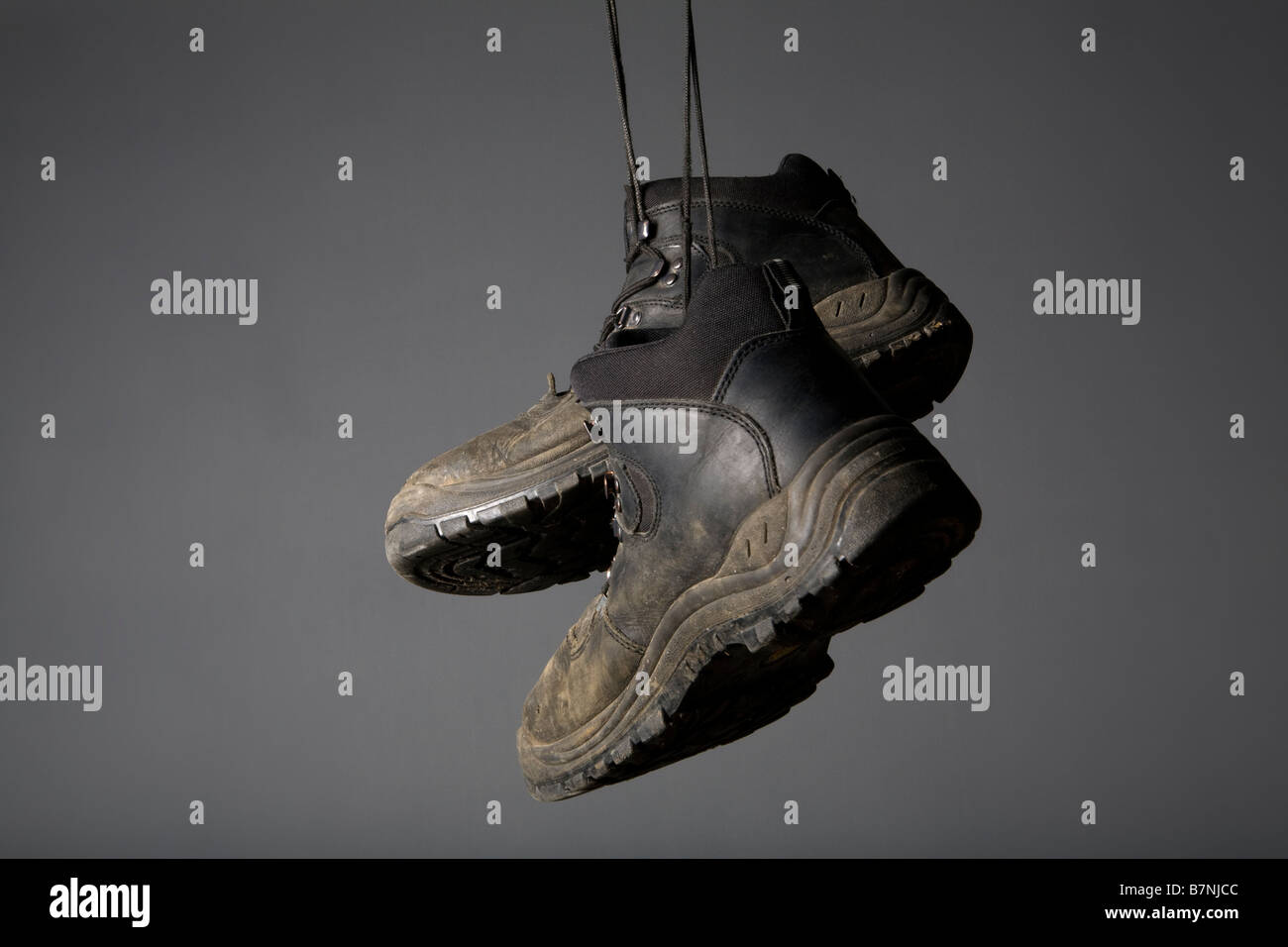 Cast off boots hi-res stock photography and images - Alamy