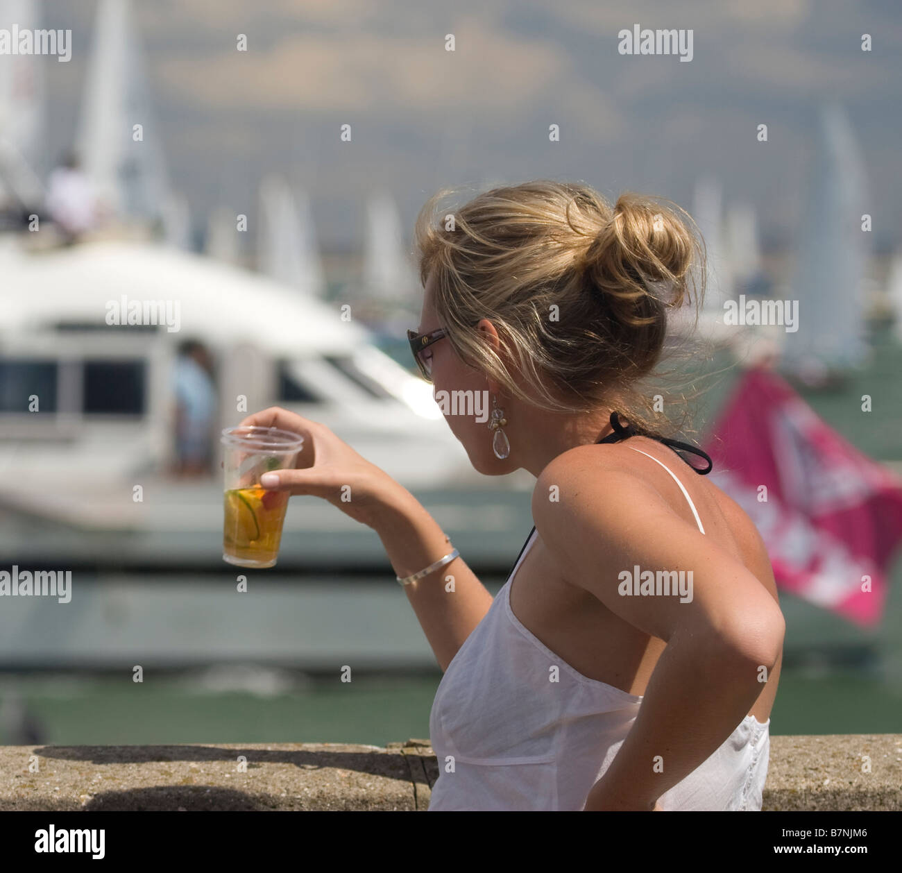 Watching sail boats hi-res stock photography and images - Alamy