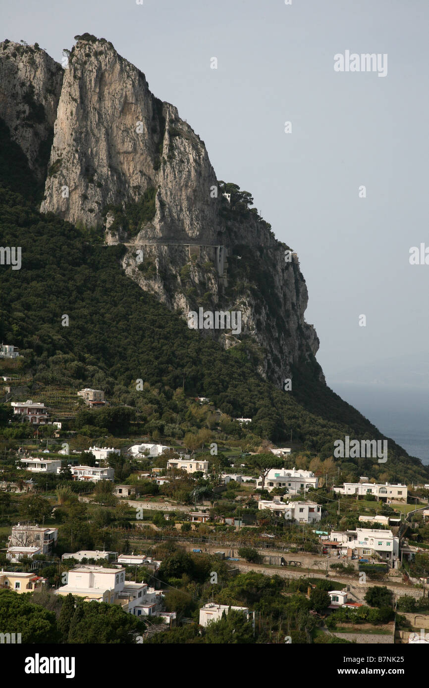 Cliffs on the Island of Capri, Italy Stock Photo - Alamy
