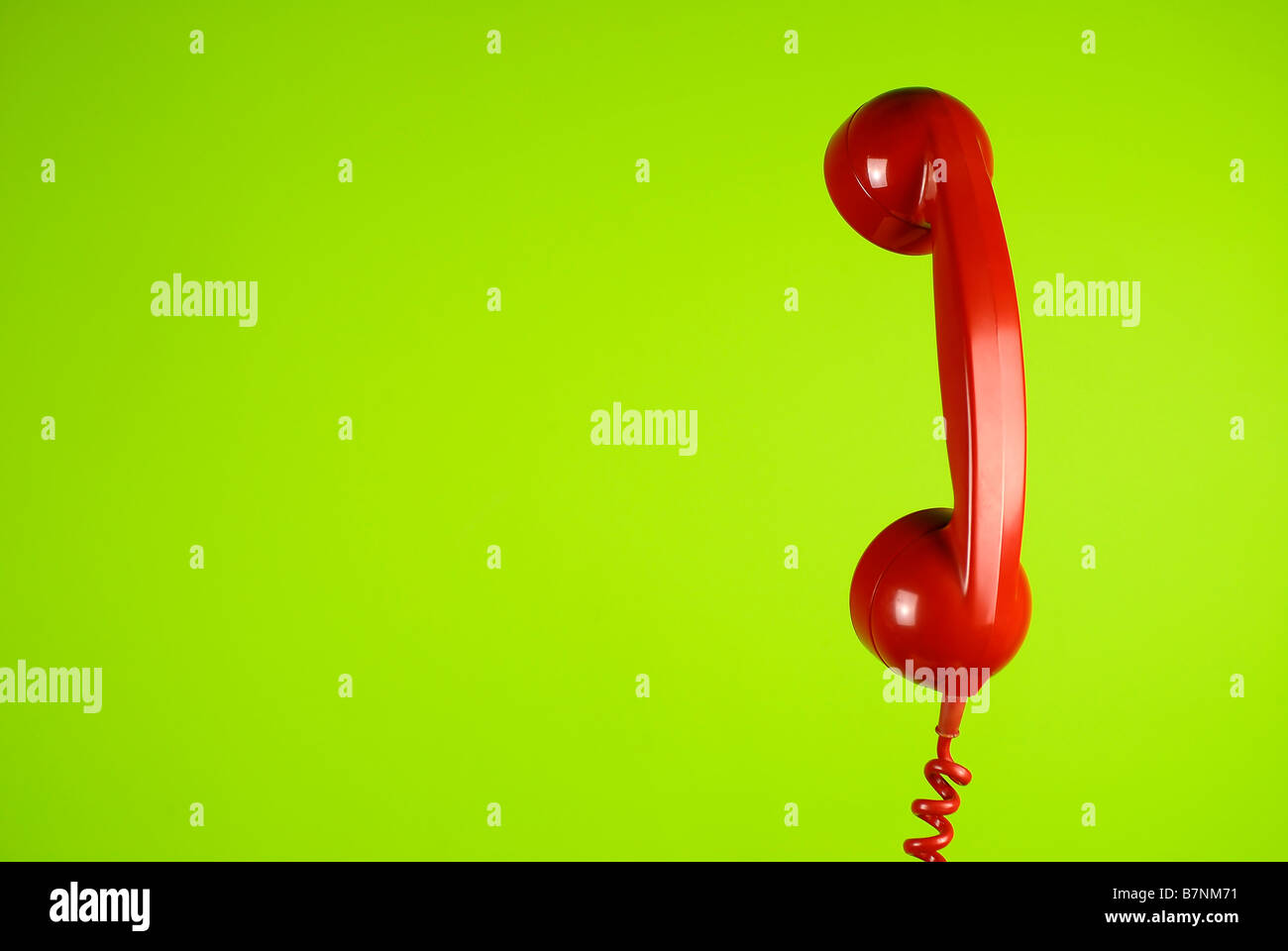Floating Phone Handset Stock Photo - Alamy